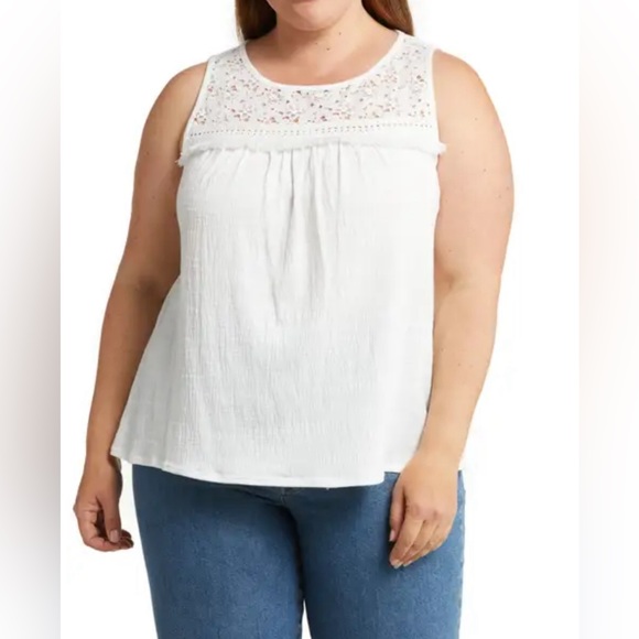 Max Studio | Tops | Max Studios White Tank | Poshmark